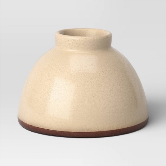 Threshold | Accents | Threshold Small Ceramic Taper Candle Holder Cream ...